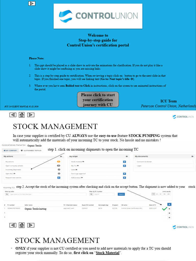 06 Stock Material and Transaction Certificates ICU Client 10-12-2020 ...