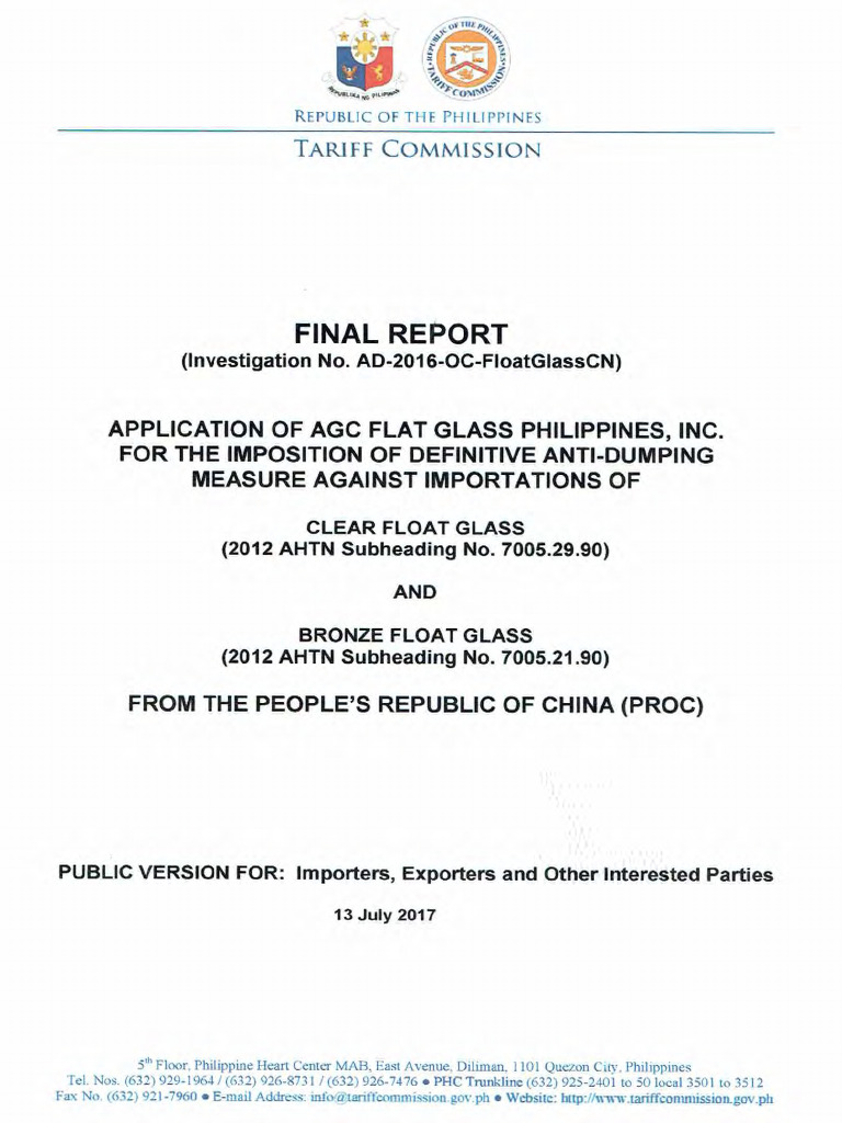 AD Float Glass | PDF