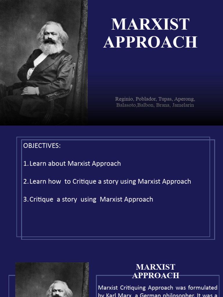 Marxist Critique for Literature Students | PDF | History