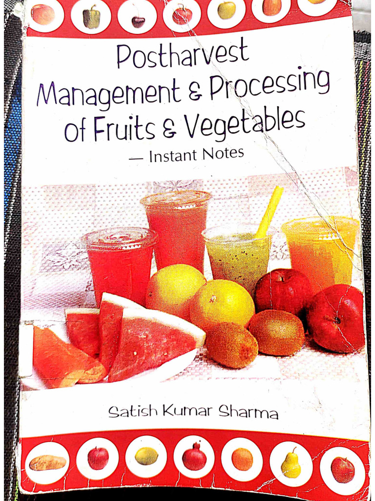 Post Harvest Management S.K.sharMA BOOK | PDF