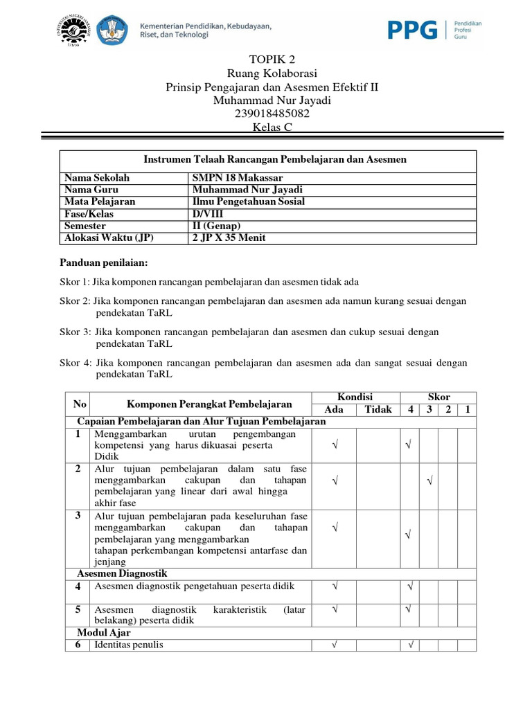 Ruang Kolaborasi (Muhammad Nur Jayadi) | PDF