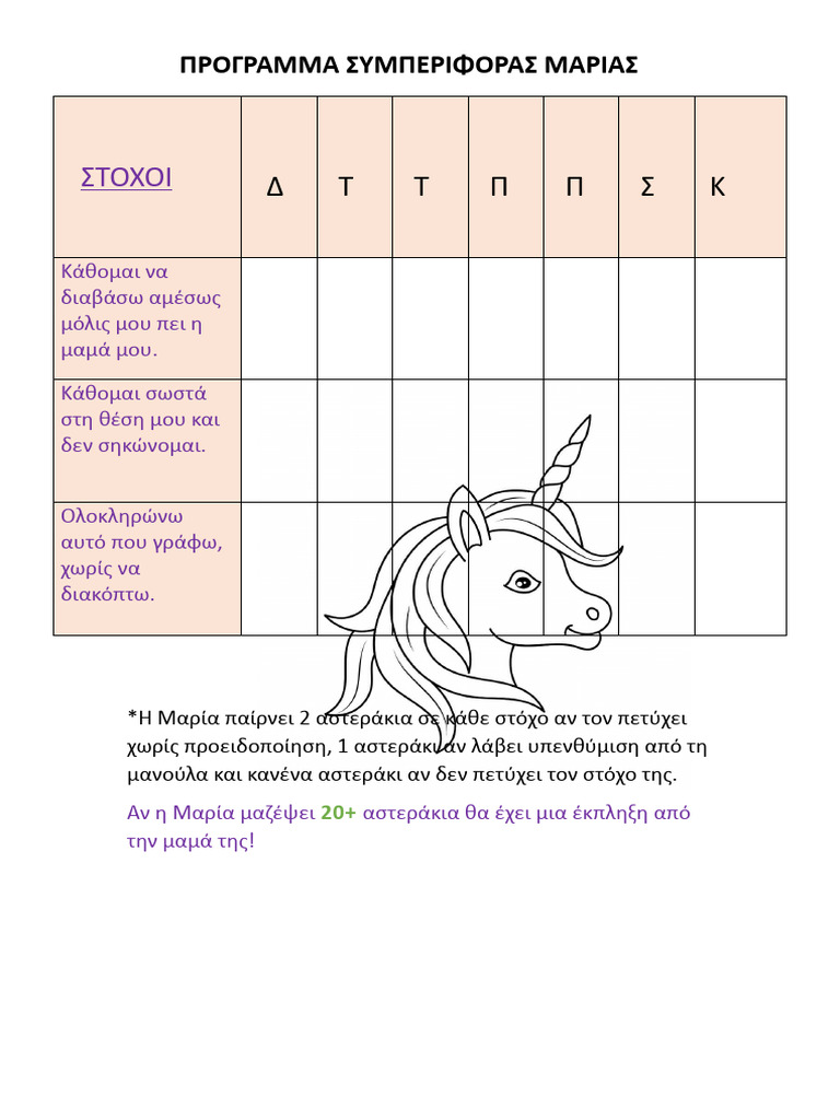 ΠΡΟΓΡΑΜΜΑ ΔΙΑΒΑΣΜΑΤΟΣ ΜΑΡΙΑΣ. | PDF