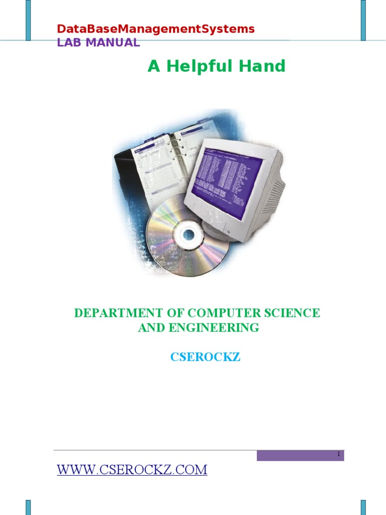 Dbms Complete Lab Manual | PDF