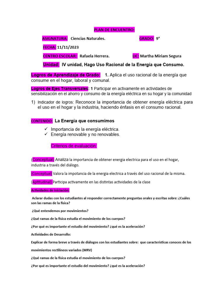 CCNN 9° 11-11-2023 | PDF | Energía renovable | Ingenieria Eléctrica
