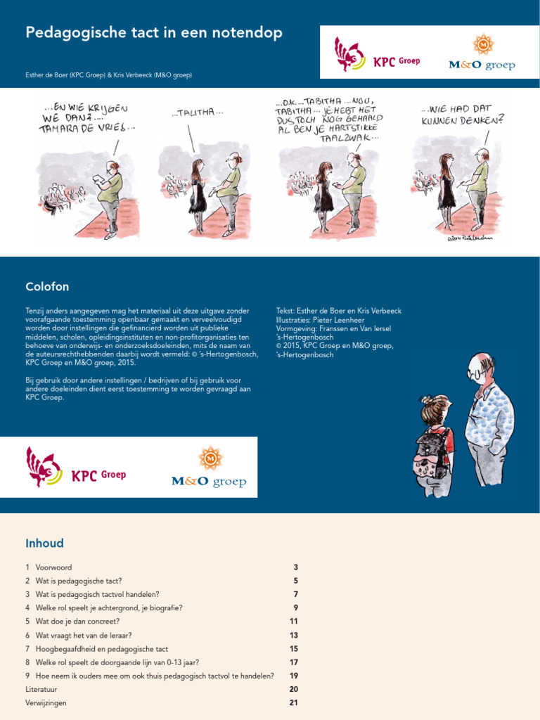 Pedagogische Tact in Een Notendop | PDF