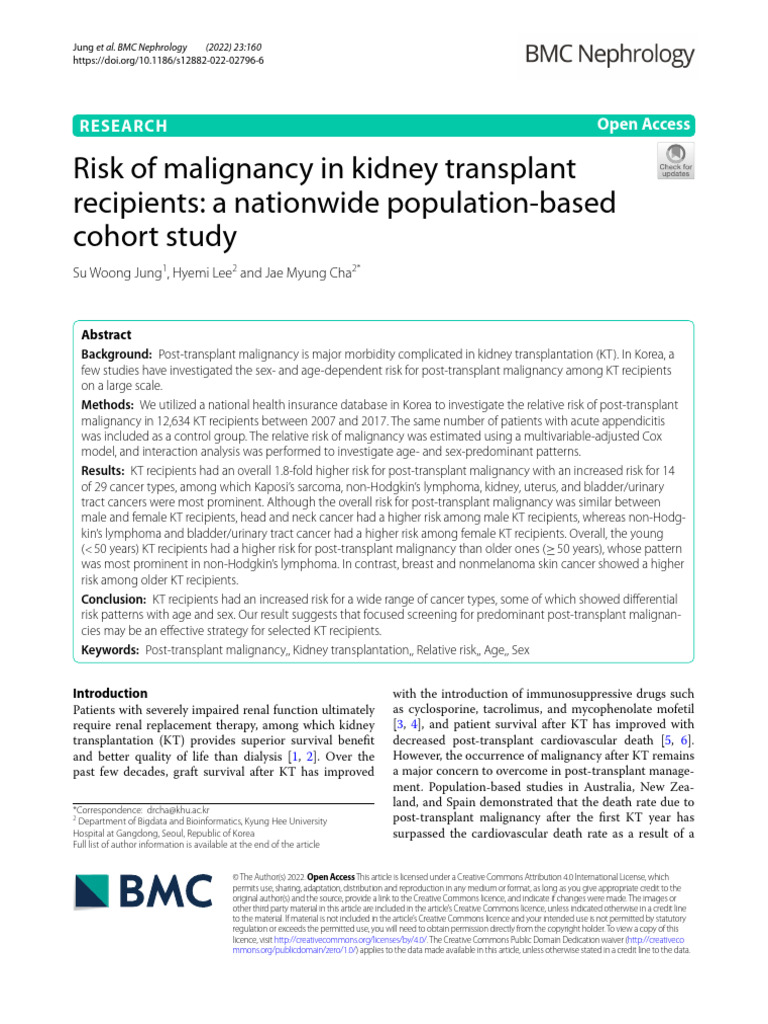 2022 Article 2796 | PDF | Cancer | Neoplasms