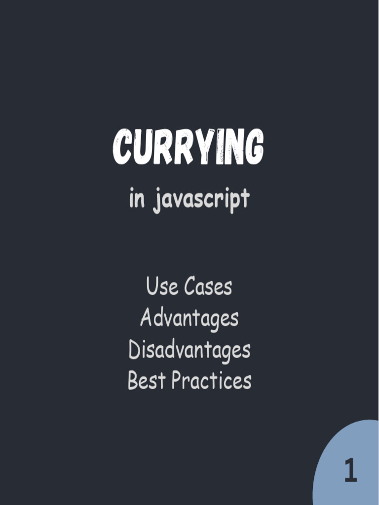 Currying in JavaScript | PDF | Computer Programming | Function (Mathematics)