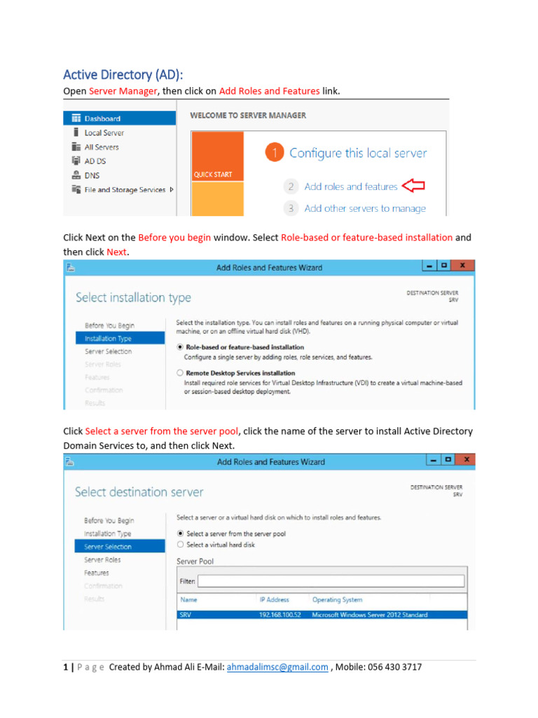 08-Active Directory | PDF | Active Directory | Utility Software