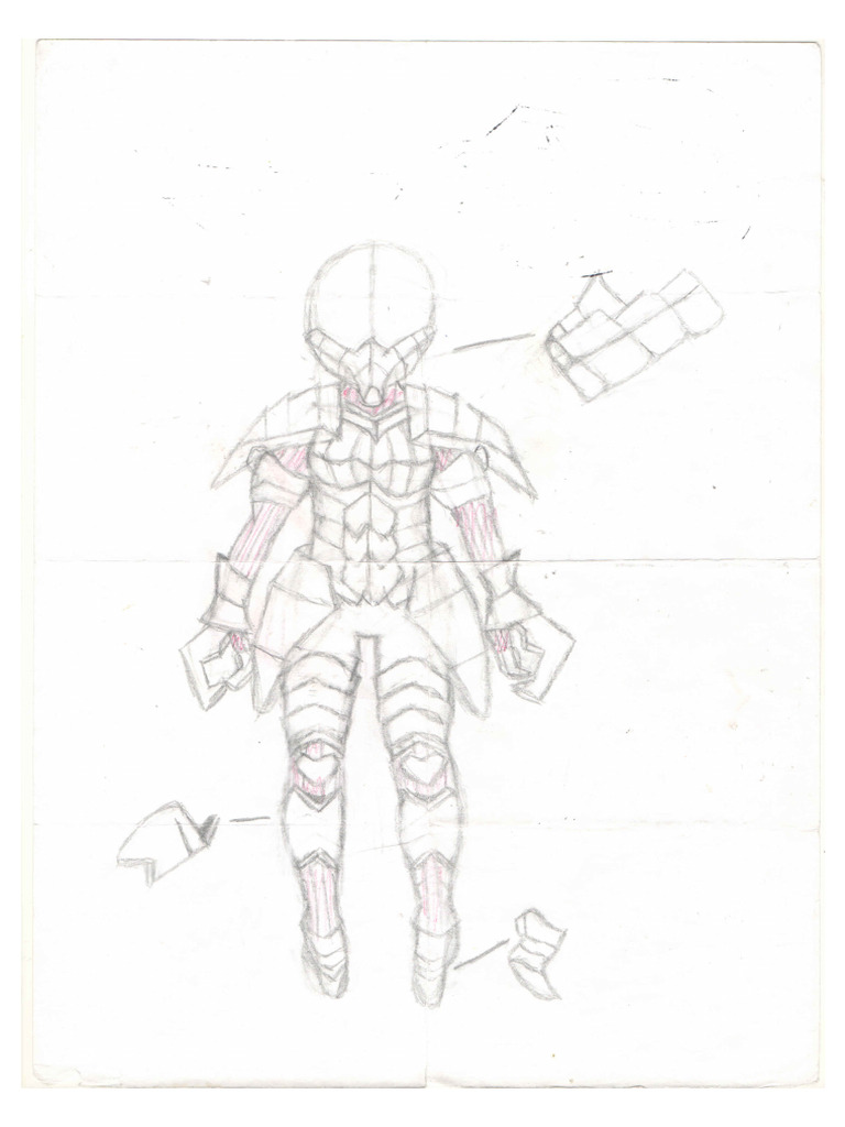 Arata Joker Armor Sketch (Juuzou Suzuya) - OLD | PDF