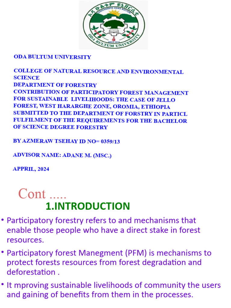 My Presentation | PDF | Sampling (Statistics) | Forestry