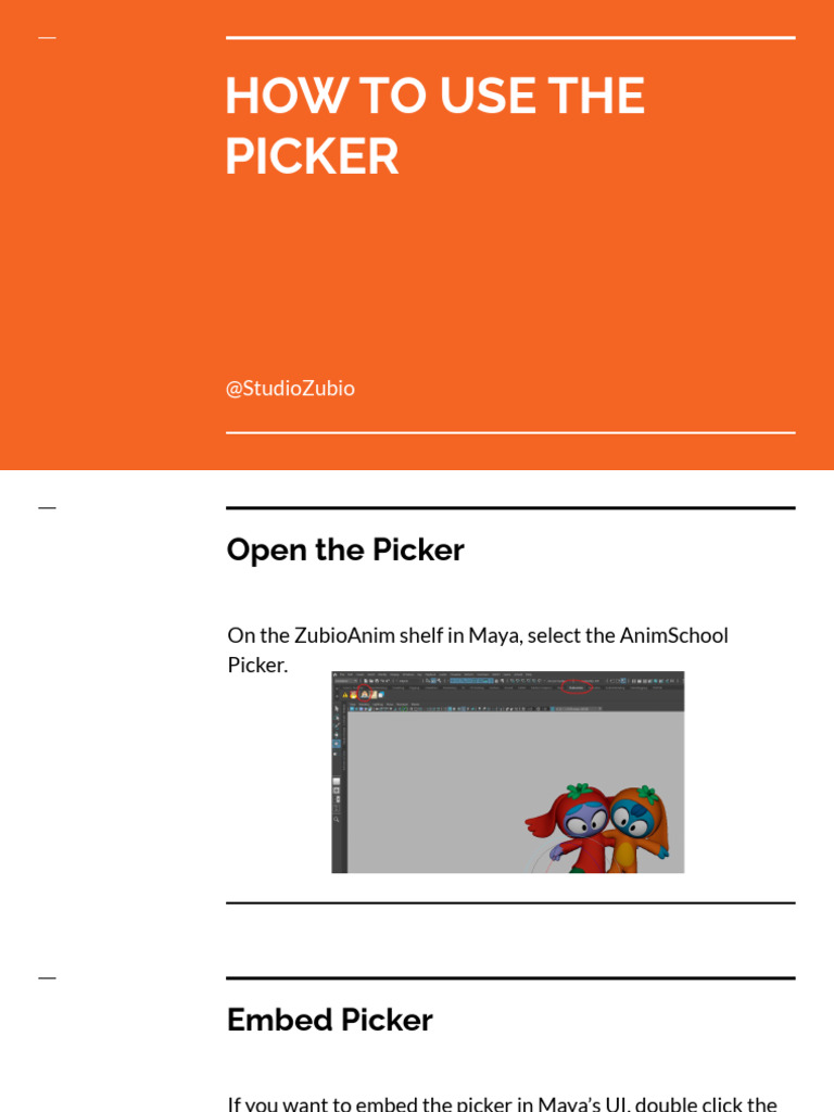 How To Use The Picker | PDF
