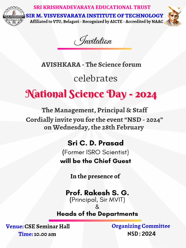 NSD 2024 Invitation | PDF | Social Science