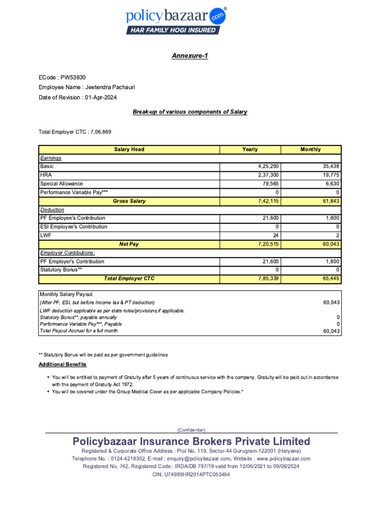 Offer Letter | PDF