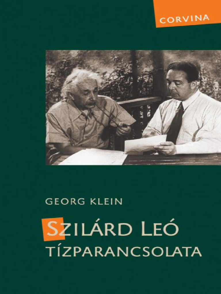 Szilard Leo Tizparancsolata - Georg Klein | PDF