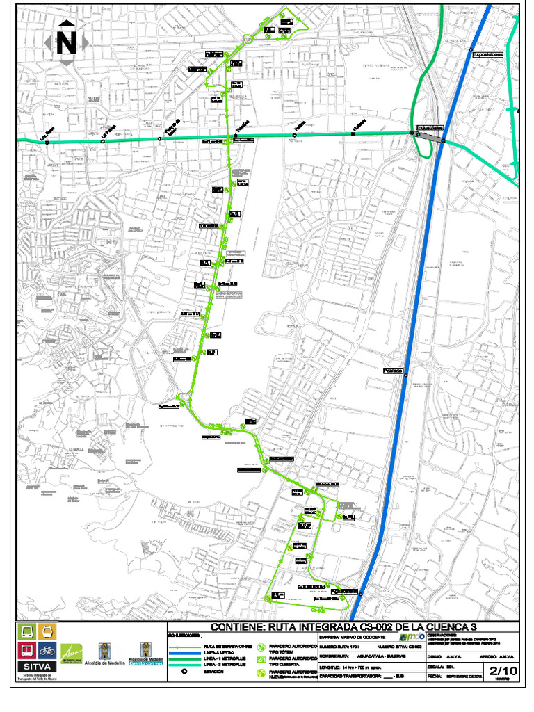 Mapa Ruta C3 002 - 09 2016 | PDF