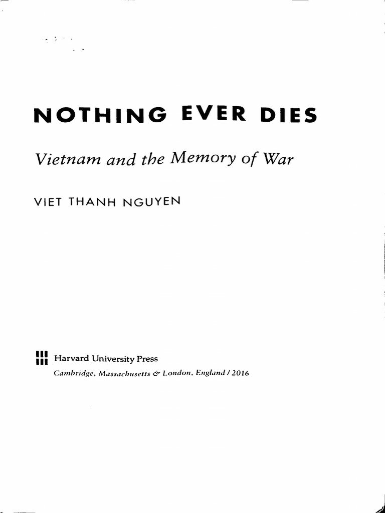 Nguyen - Just Memory | PDF