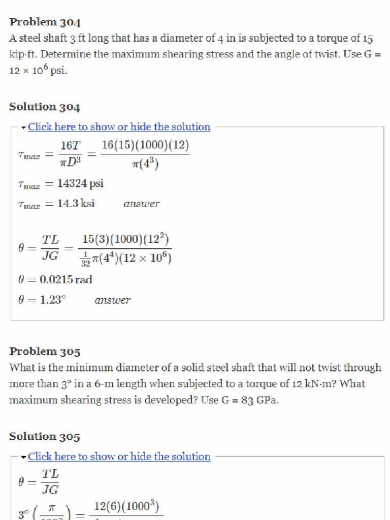 Mathalino-Torsion | PDF