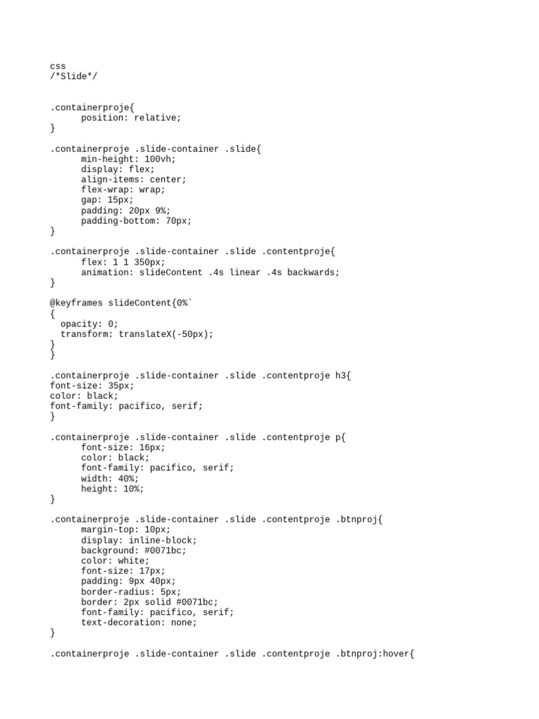 Slide | PDF | Notation | Writing