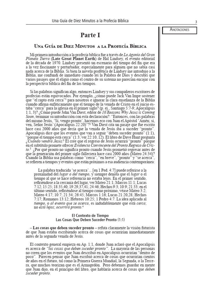Profecía Bíblica: Interpretación Inmediata | PDF | Profecía | Jesús
