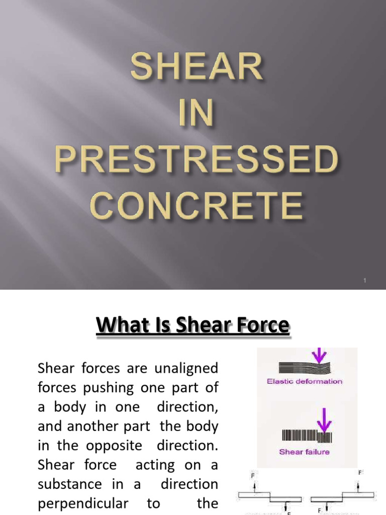 Shear - Theory Part1 | PDF | Beam (Structure) | Fracture