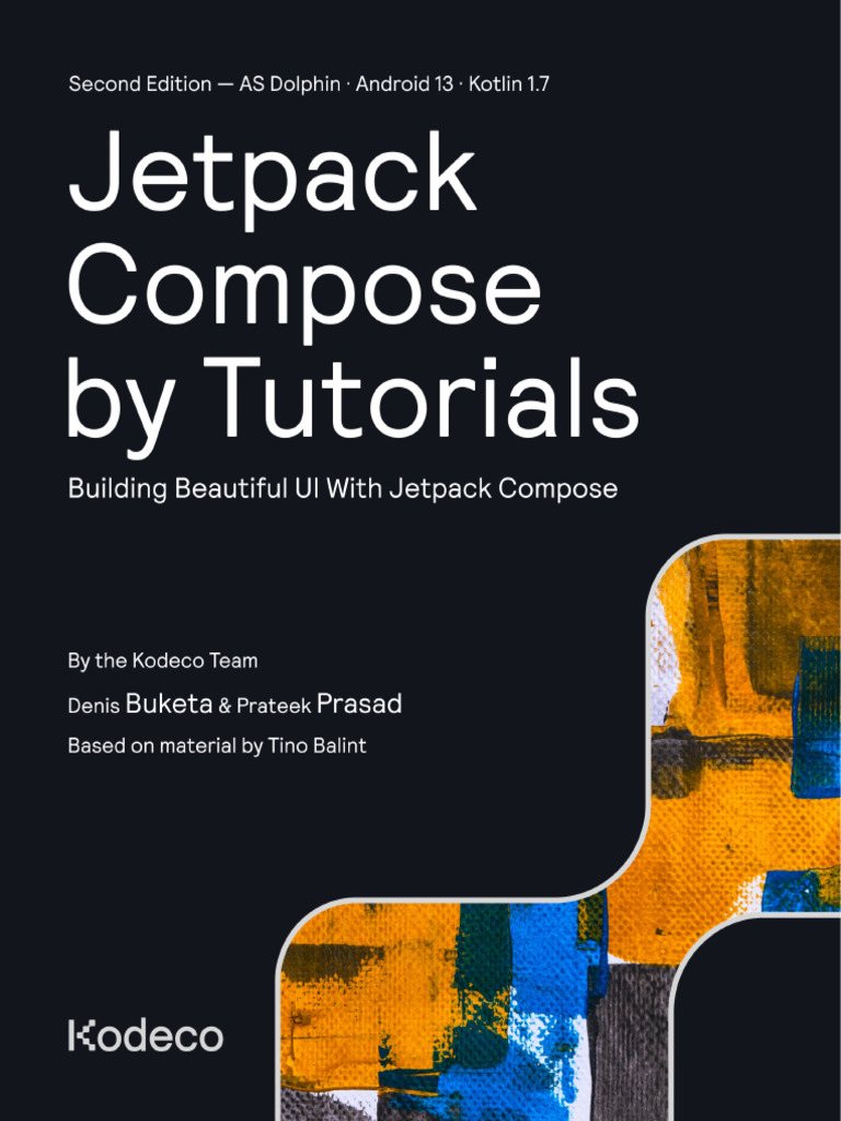 Jetpack Compose by Tutorials (Second Edition) Building Beautiful UI ... Jetpack Compose by Tutorials (Second Edition) Building Beautiful UI ...