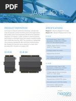JACE 9000 Controller Datasheet | PDF | Wi Fi | Ieee 802.11