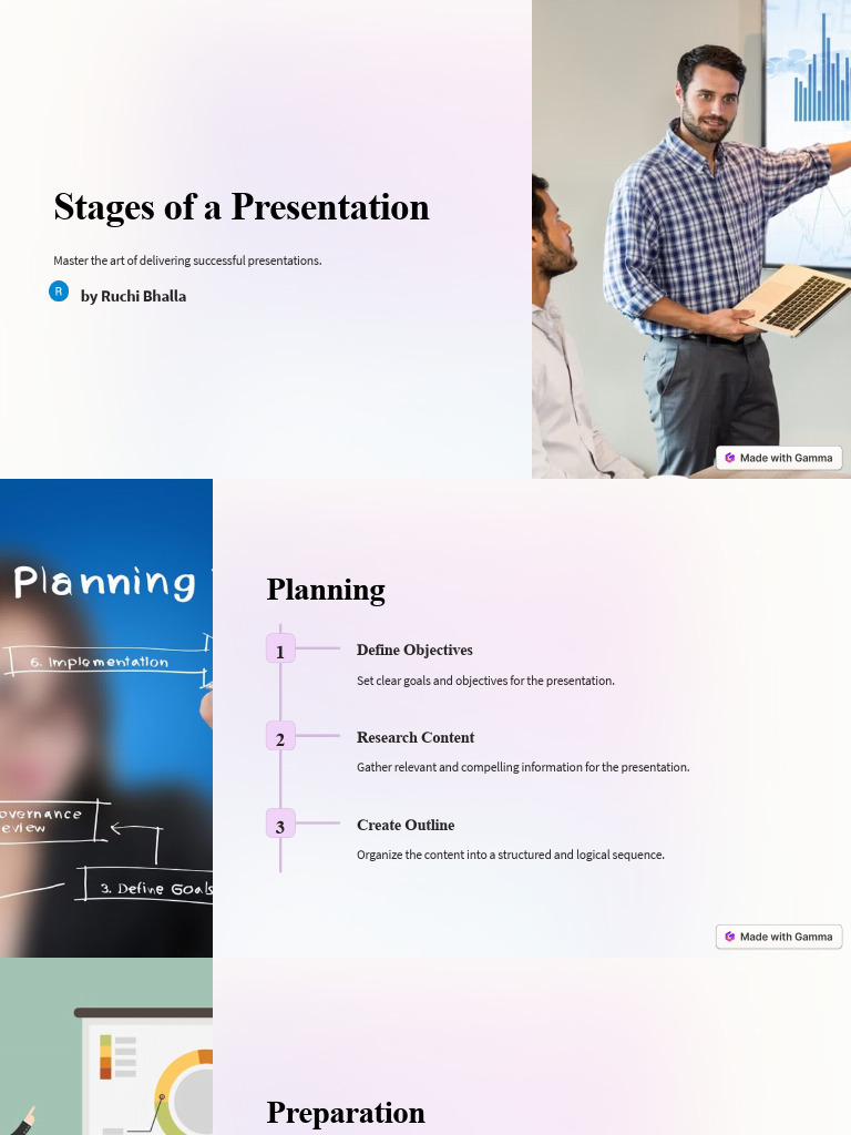 Stages of A Presentation | PDF