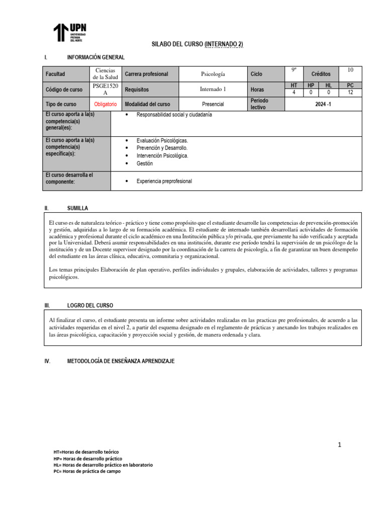 Internado 2 | PDF | Aprendizaje | Evaluación