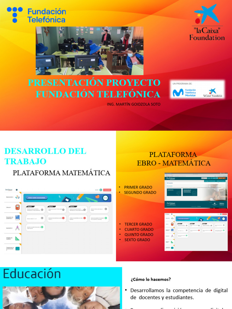 Proyecto de Plataforma Matemática 2023 | PDF | Informática ...