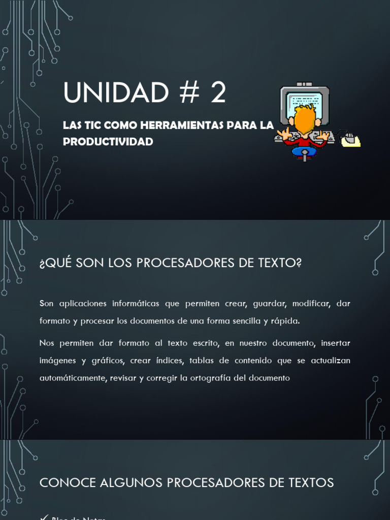 Unidad # 2 Informatica Educativa | PDF