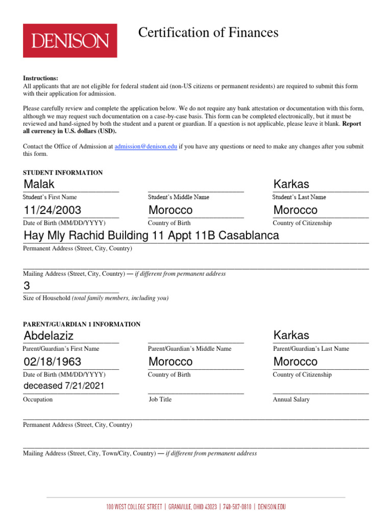 Cof Fillable Form | PDF | Economies