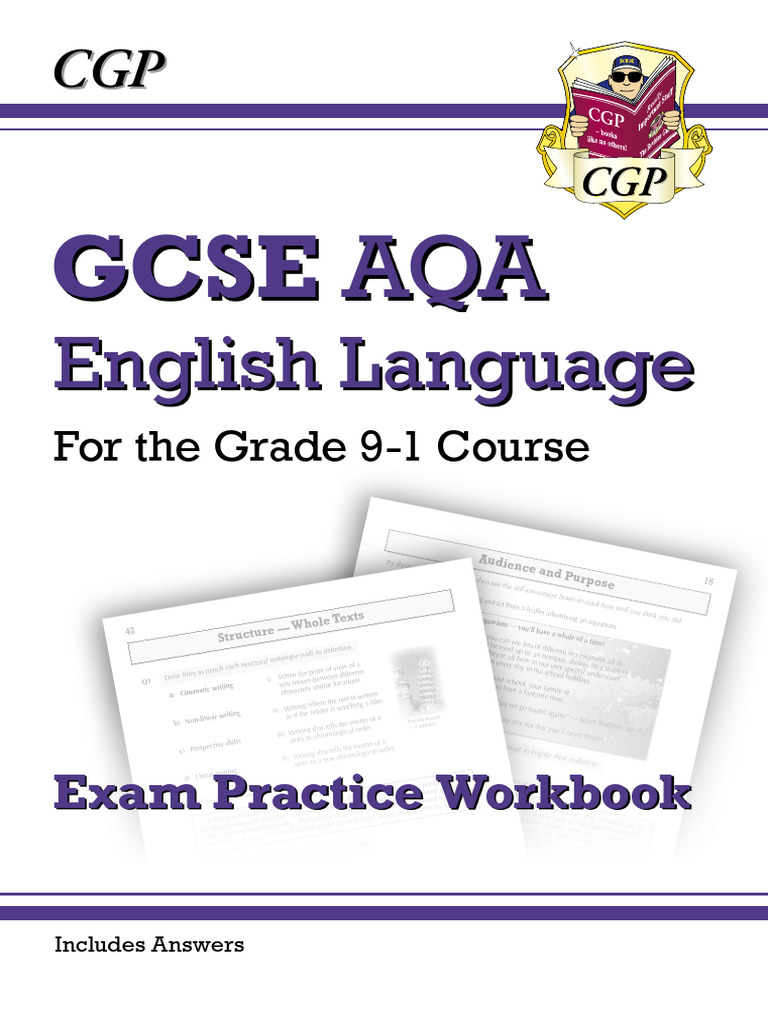 GCSE English Language AQA Workbook (CGP Books) (Z-Library) | PDF ...