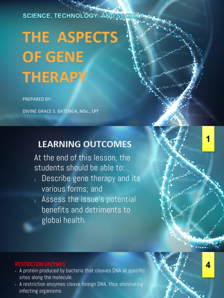 Aspects of Gene Therapy Explained | PDF | Gene Therapy | Stem Cell