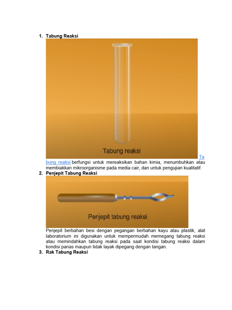 Alat Laboratorium | PDF