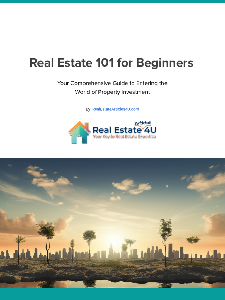 Real Estate 101 For Beginners | PDF | Mortgages | Demand