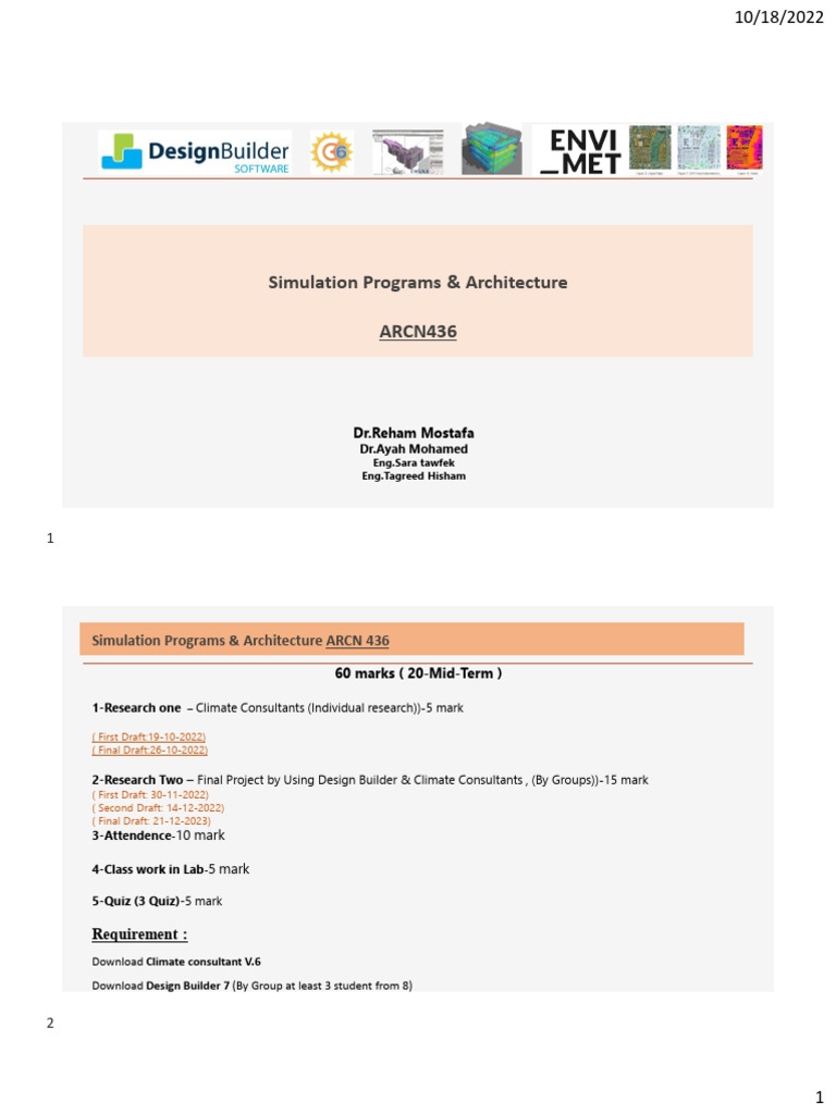 Simulation-lec 2 | PDF | Simulation | Mathematical Model