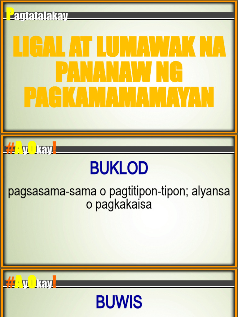 Lesson-28-Ligal-at-Lumawak-na-Pananaw-ng-Pagkamamamayan | PDF