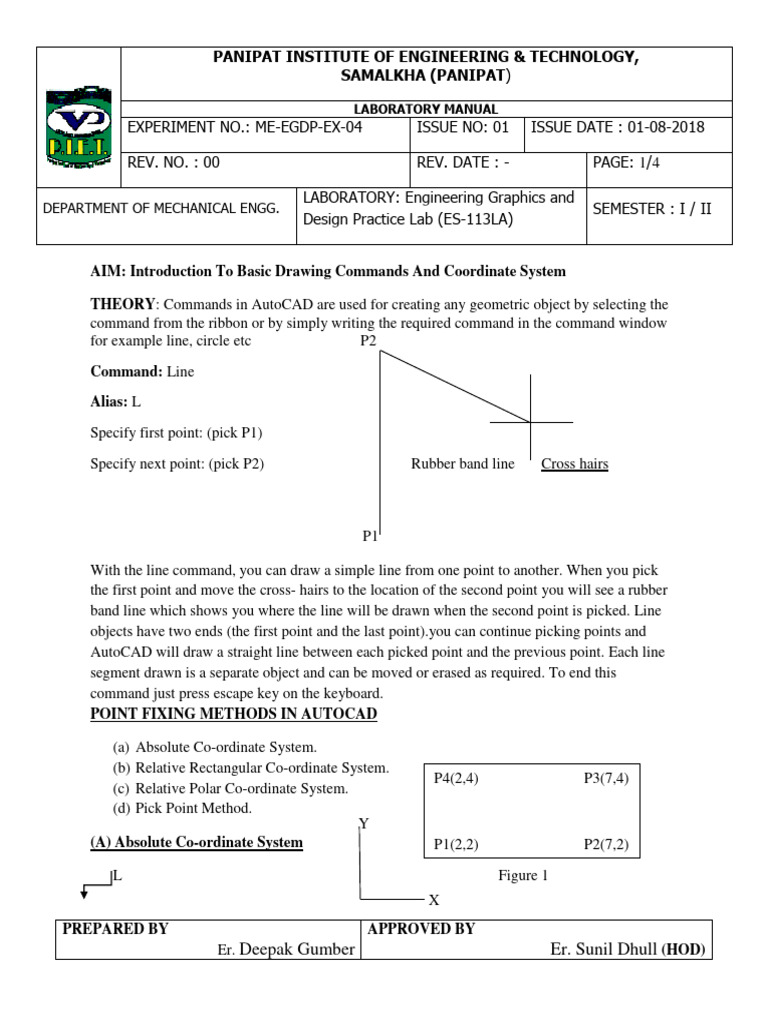 Ex 04 EDG Lab | PDF | Coordinate System | Geometry