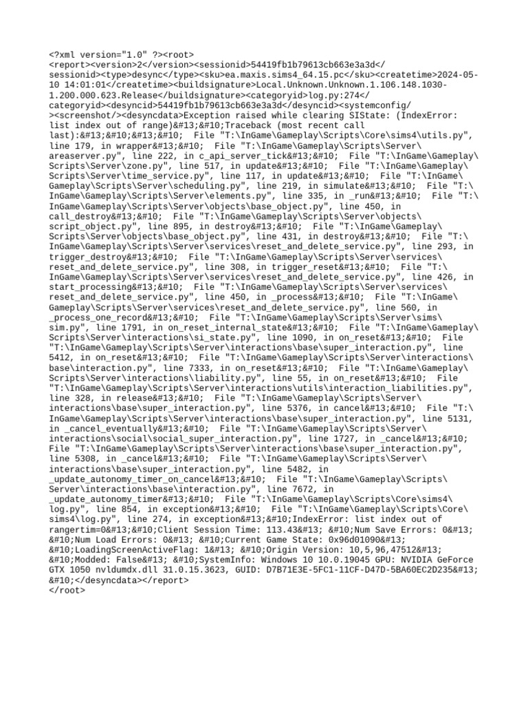 Lastexception 63851063935 | PDF | Microsoft Windows | Computing Platforms