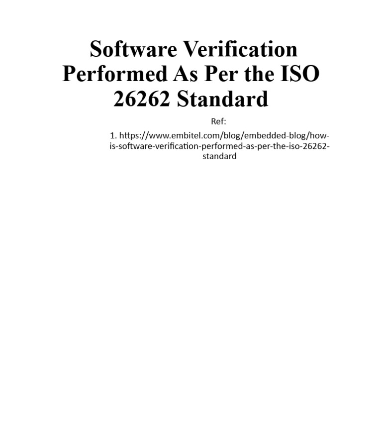 ISO26262 | PDF | Business | Technology & Engineering