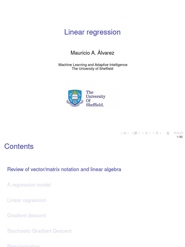 Linear Regression and Matrix Operations | PDF | Matrix (Mathematics) | Vector Space