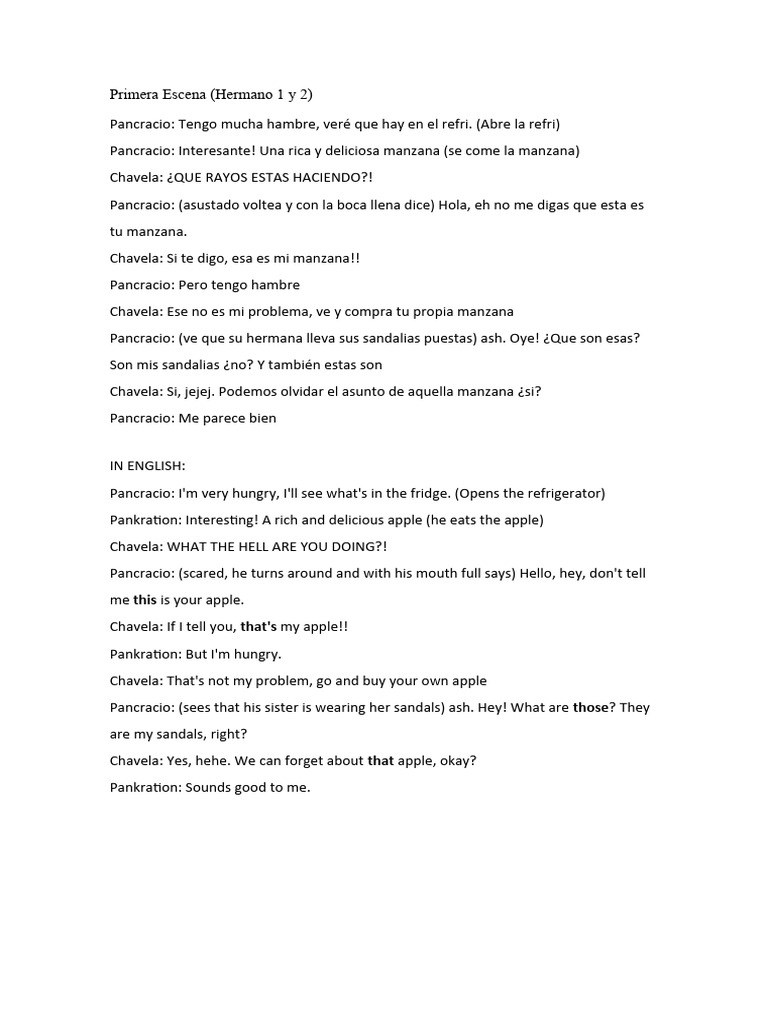 Avance Evidencia 02 Ingles Certus CICLO II | PDF