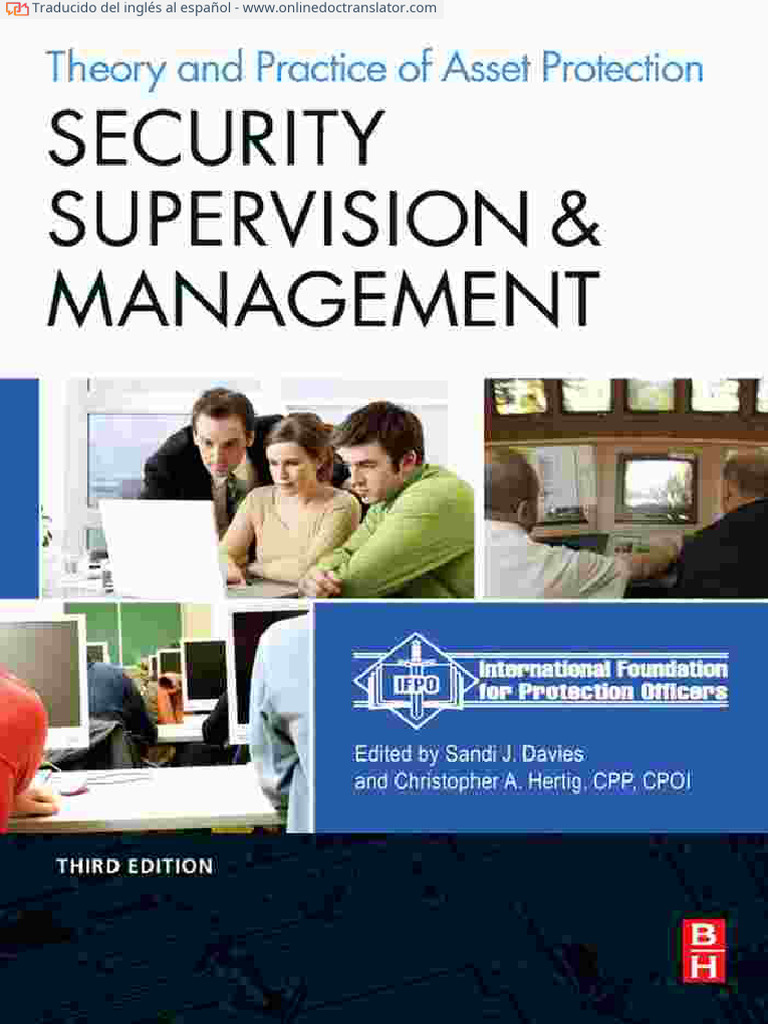 1.security Supervision and Management Third Edition The Theory and Practice of Asset Protection ...