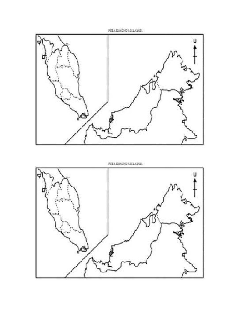 Peta Kosong Malaysia | PDF