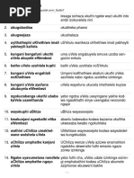 Amanyal'enyoka: UPathekile Nhlapho | PDF