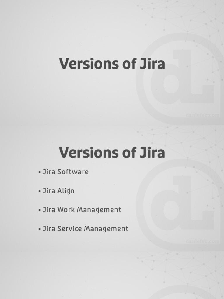 01 02 Versions of Jira | PDF