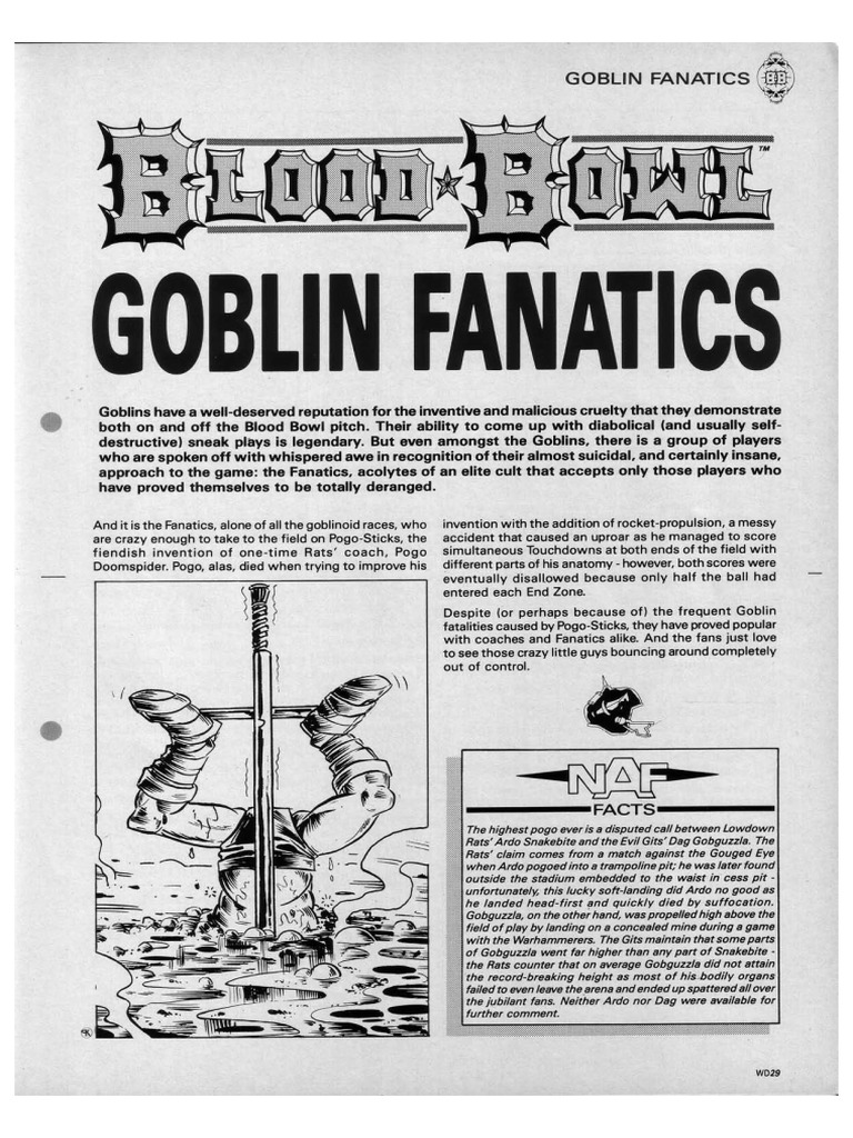WD109 - Goblin fanatics | PDF