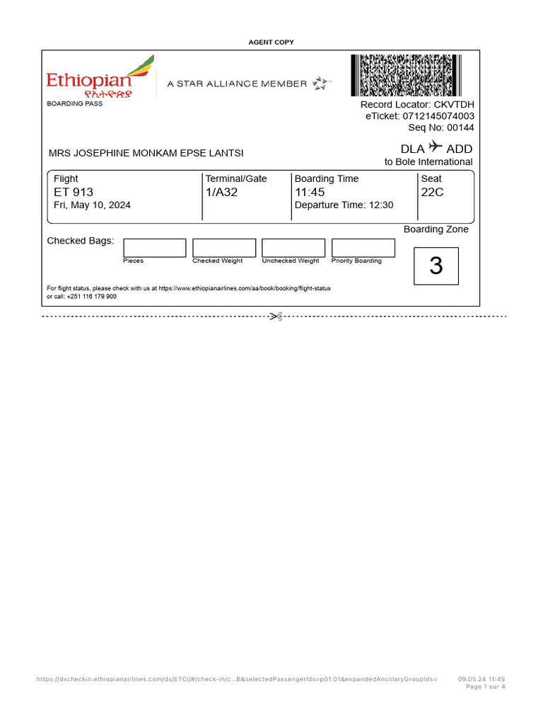 Confirmation Check-In | PDF | Airport | Transport