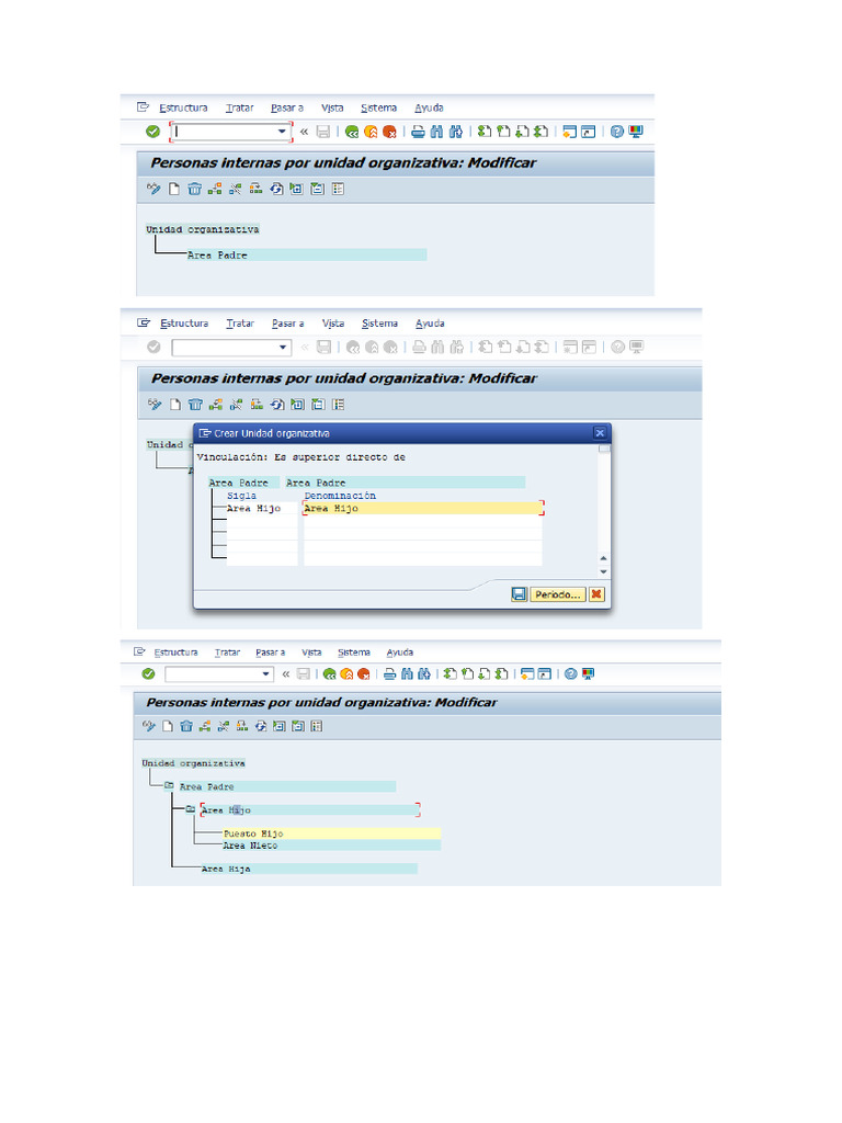 Ejercicio 2 - Sap HCM | PDF