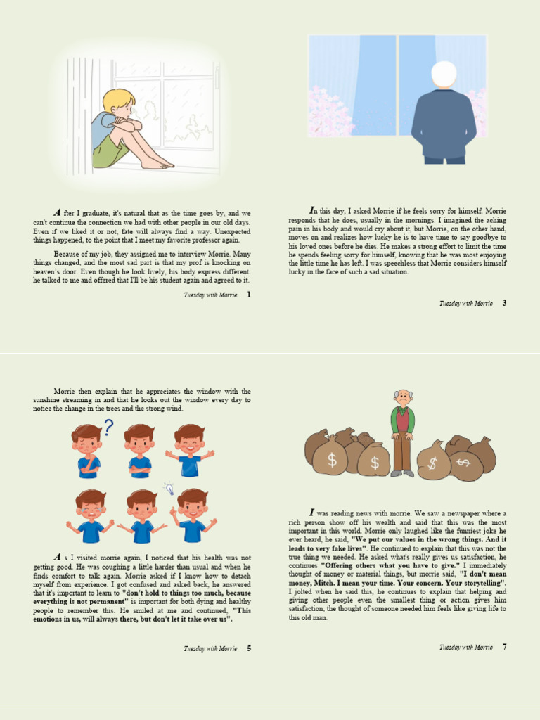 Life Lessons from Morrie: A Reflection | PDF